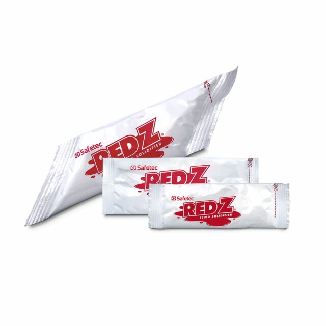 Red Z® Spill Control Solidifier Single Use Pouch | Safetec