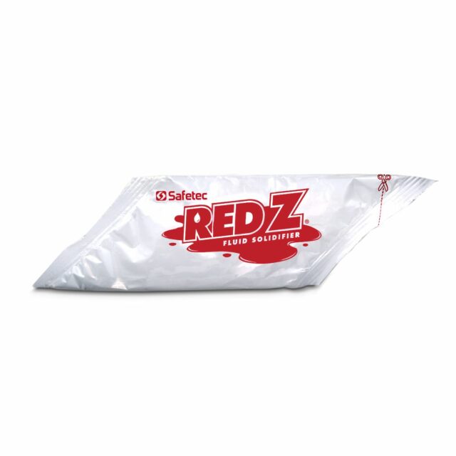 Red Z® Spill Control Solidifier Single Use Pouch | Safetec