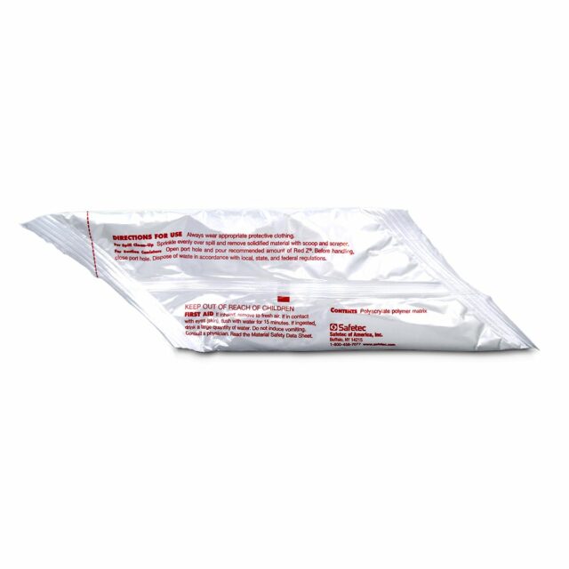 Red Z® Spill Control Solidifier Single Use Pouch | Safetec