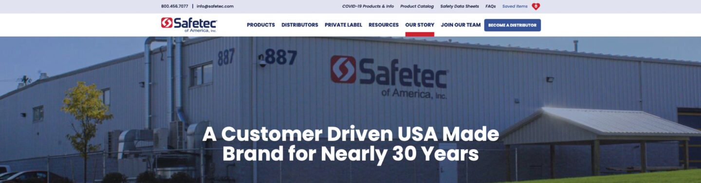 Say Hello! To the NEW safetec.com - Safetec