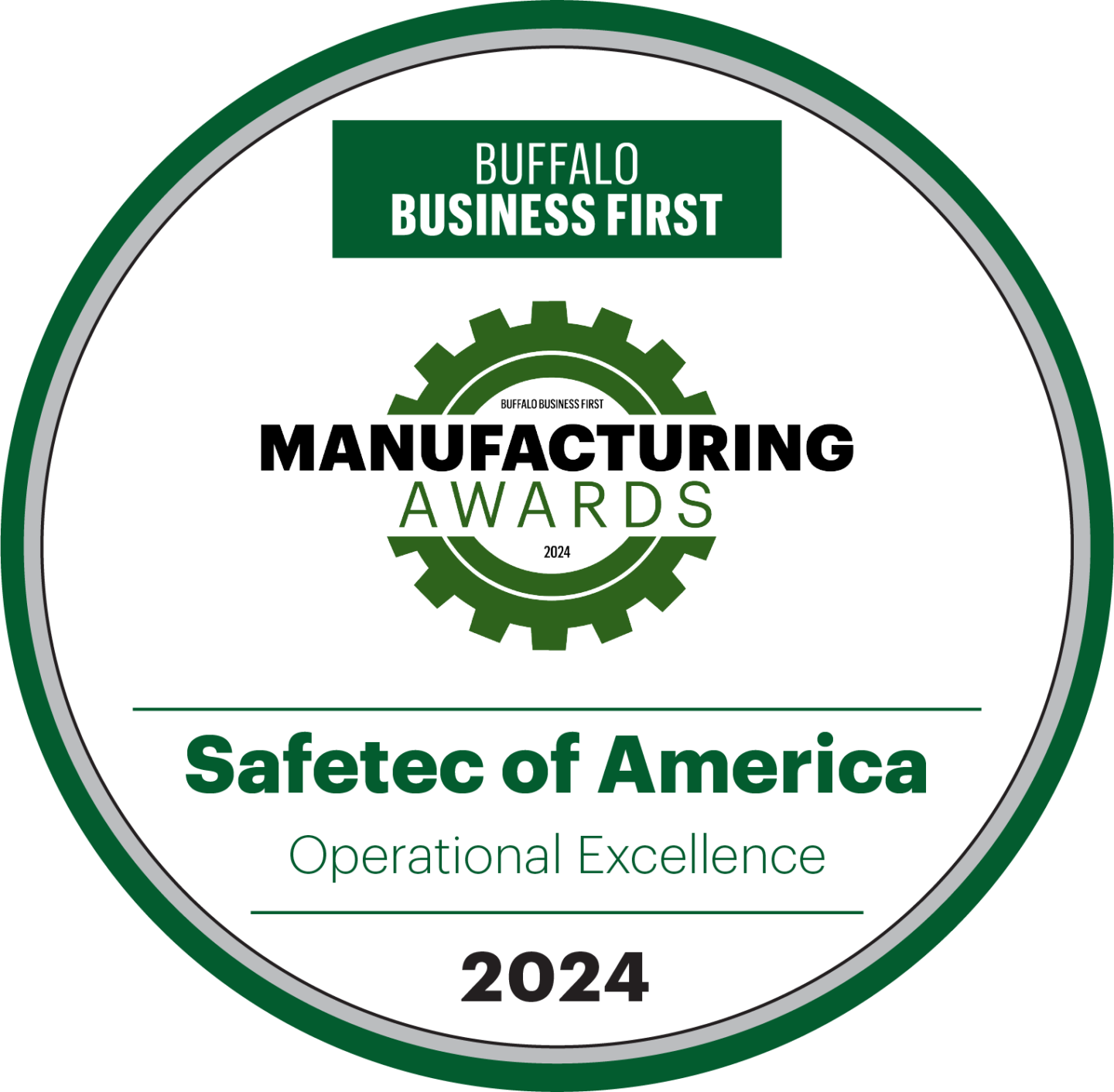 Safetec wins Manufacturing Award for Operational Excellence